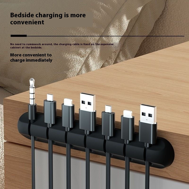 Desktop Fixed Charging Cable Storage Protector – Kenvory